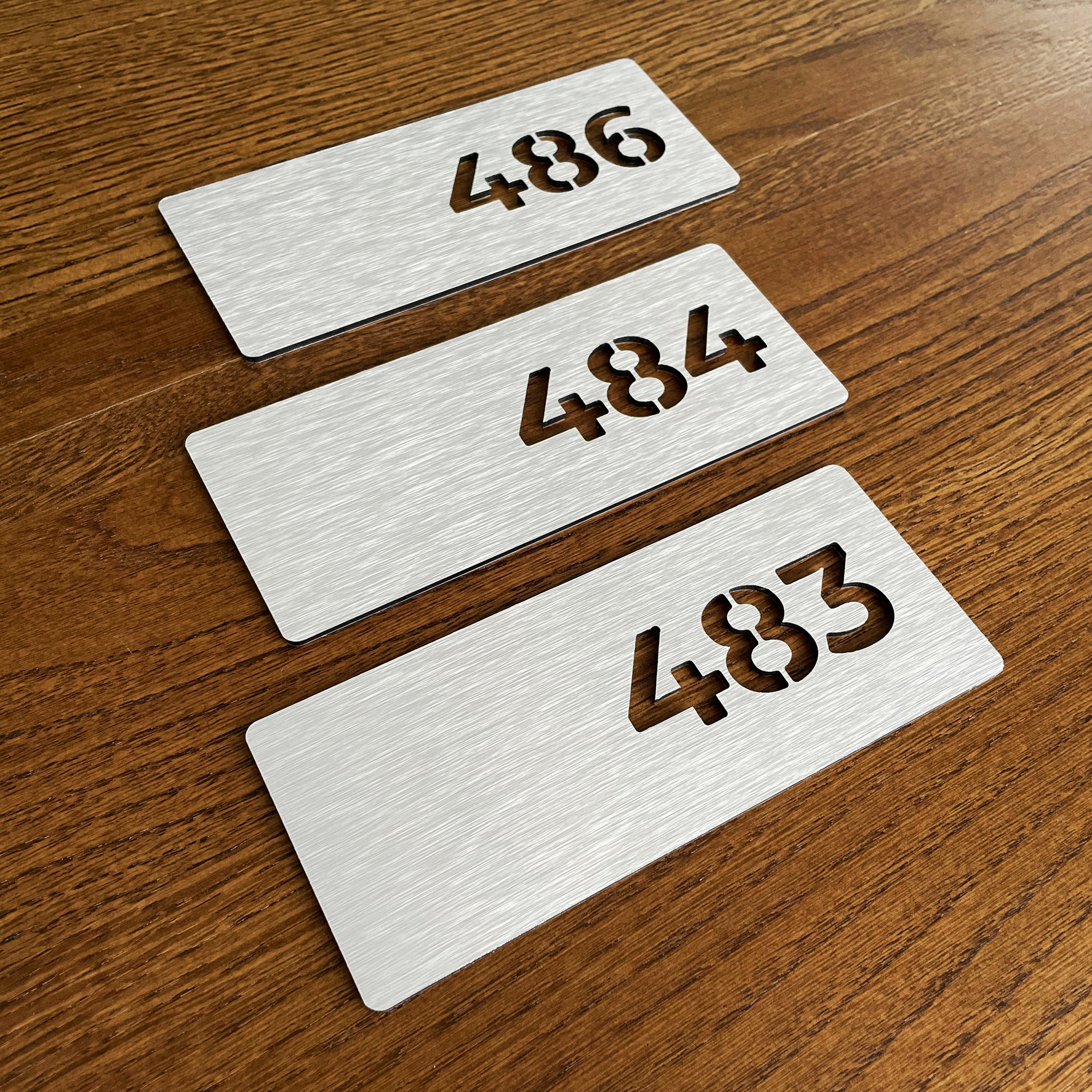 Hotel Room Number Design - Door Number Plaque - Hotelsigns - Apartment ...