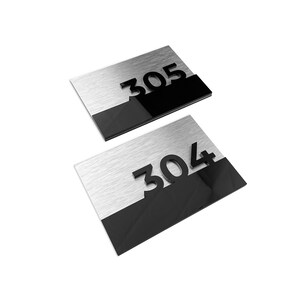 Apartment Building Signs - Room Number Sign - Hotel Room Signage - Etsy