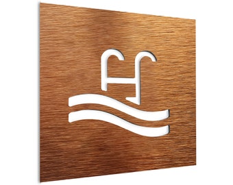 Swimming Pool Signs - Etsy UK