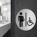 Bathroom Signs Gender Neutral Handicap - Transgender Restroom Sign ...