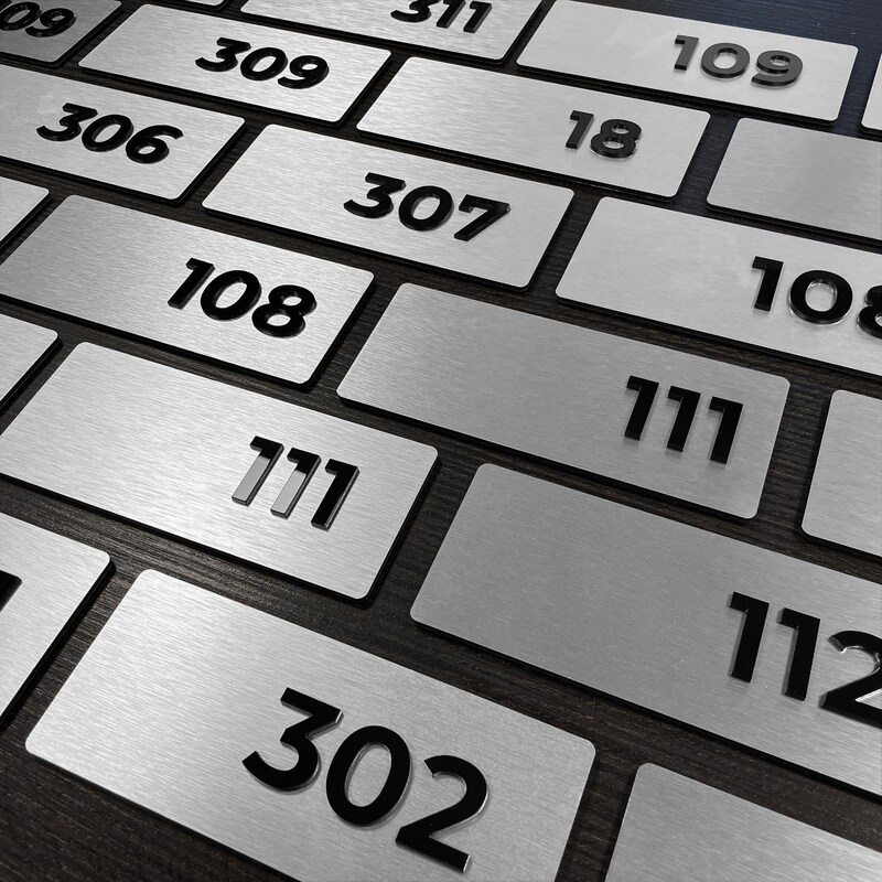 Apartment Numbers - Etsy