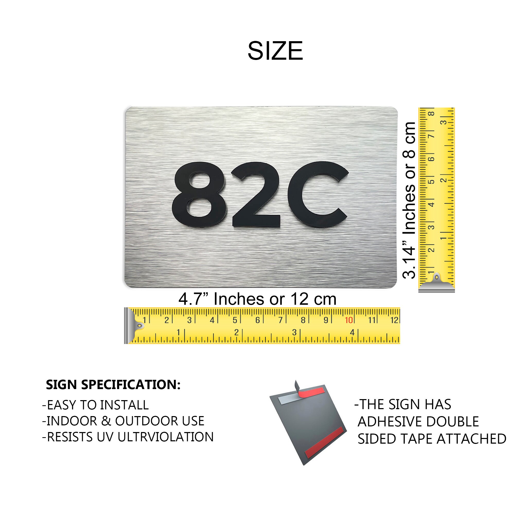 Room Numbers Signs Apartment Door Numbers Hotel Sign - Etsy