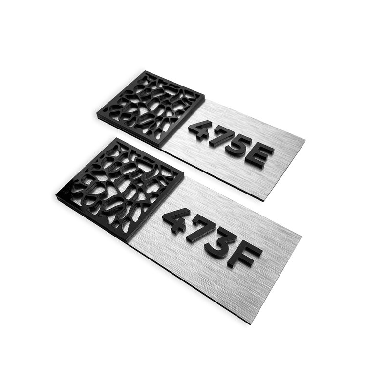 Door Label Room Numbers Signs Metal Number Signage - Etsy