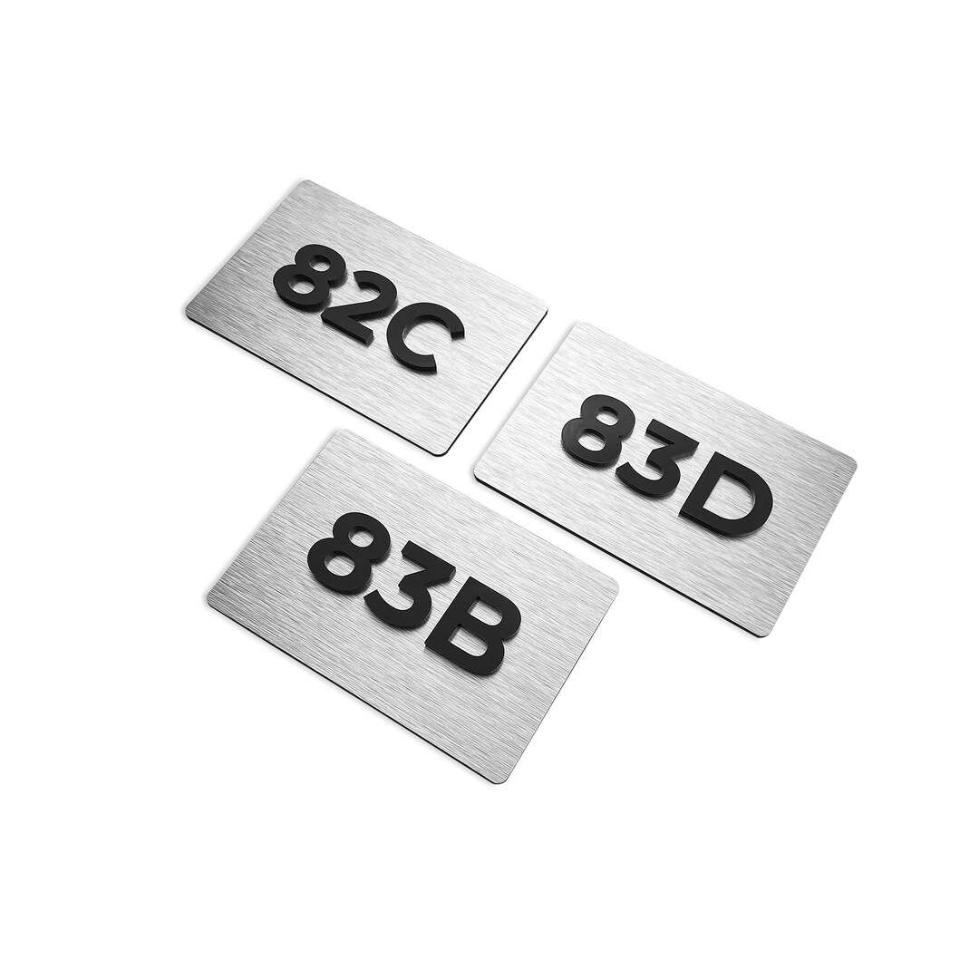 Room Numbers Signs - Apartment Door Numbers - Hotel Sign - Hotel ...
