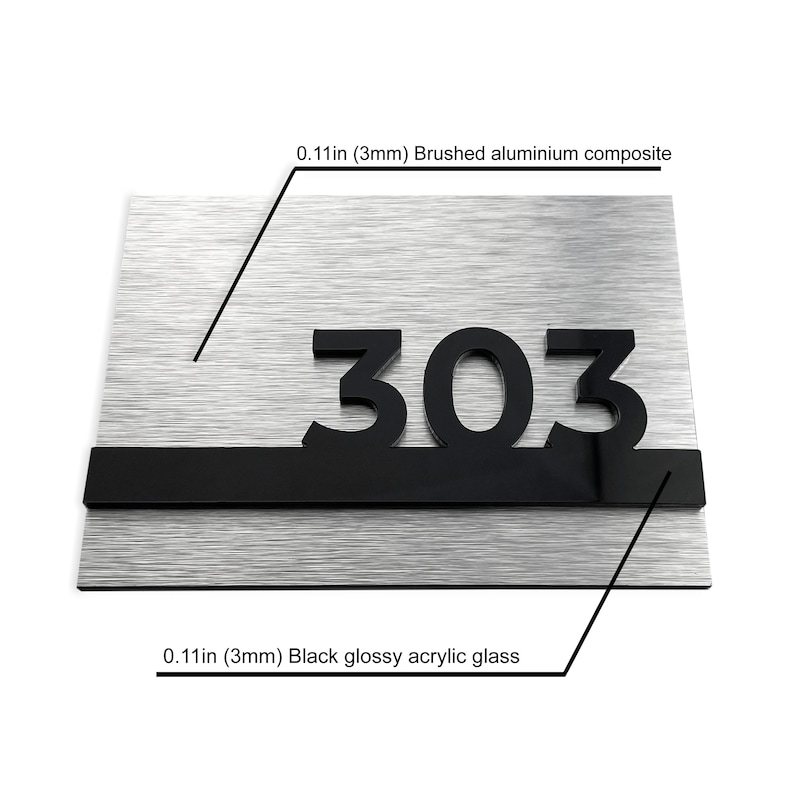 Custom Apartment Number Room Signs Personalized Hotel Rooms - Etsy