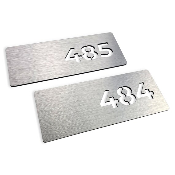 Hotel Room Number Design Door Number Plaque Hotelsigns - Etsy