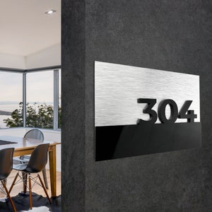 Apartment Building Signs - Room Number Sign - Hotel Room Signage - Etsy