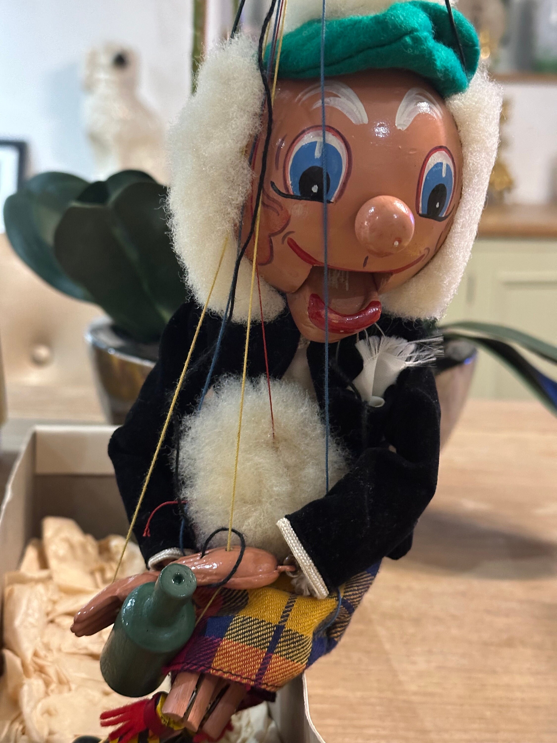 Pelham String Puppets Scottish Drinking Man Puppet is Perfect Unused ...