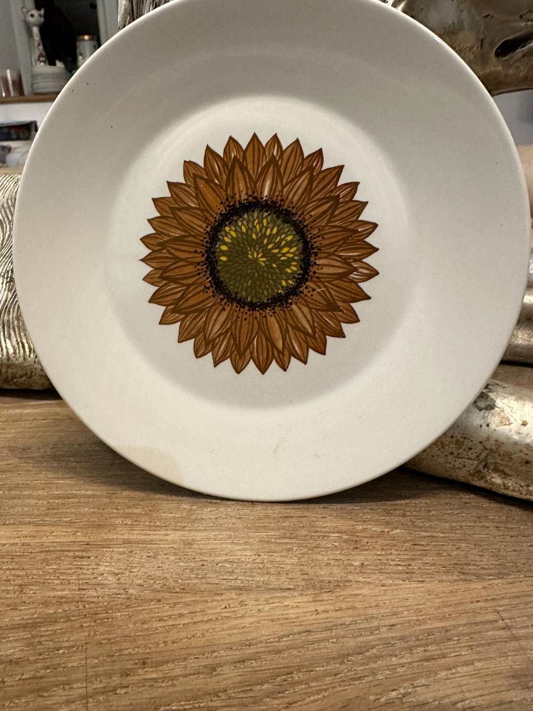 J&G Meakin Studio Pottery Palma Sunflower Mid Century Side Plates X 6 ...
