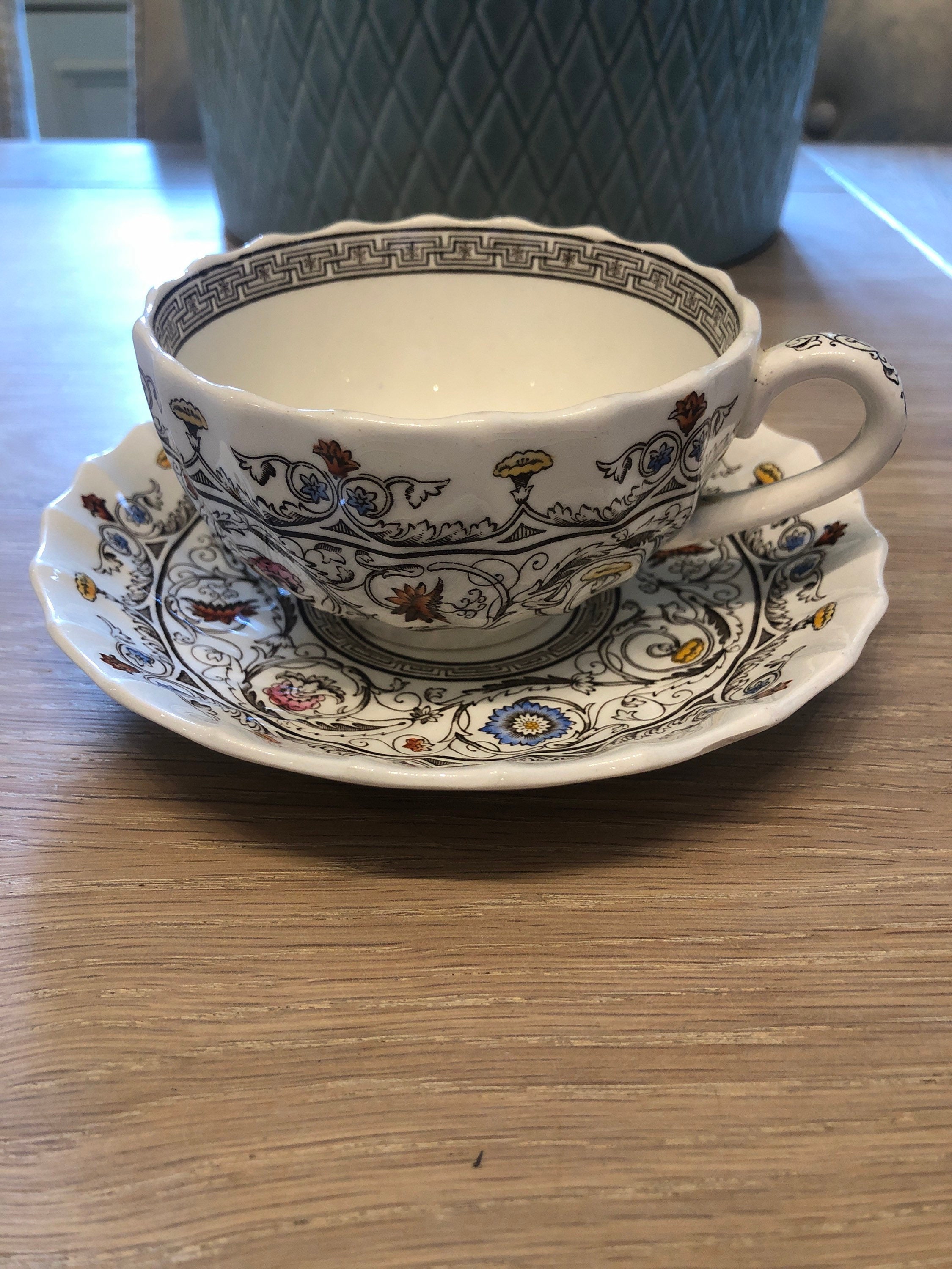 Copeland Spode Cup and Saucer Vintage Collectible - Etsy