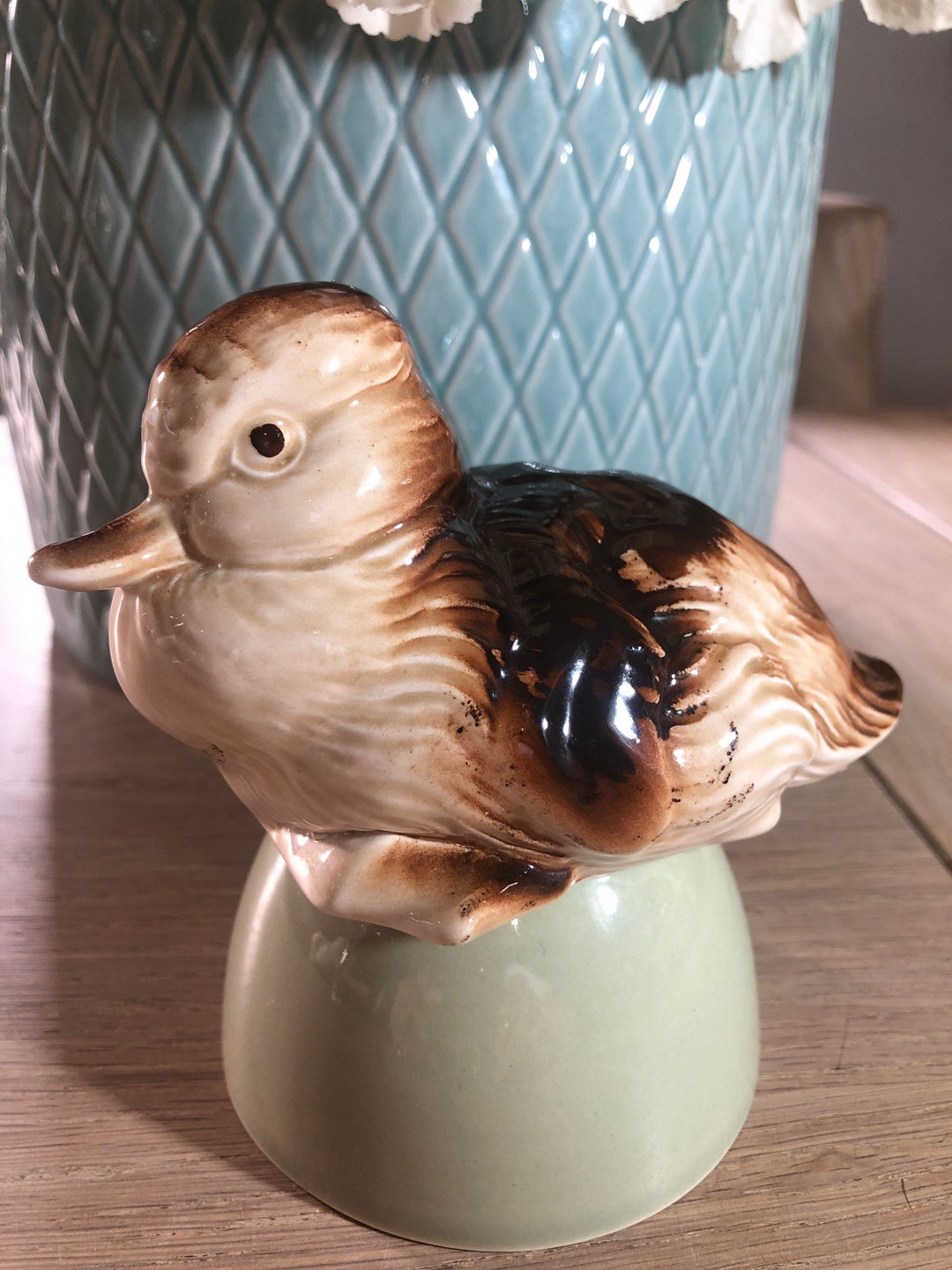 Stunning Rare Glazed Poole Pottery Duck - Etsy