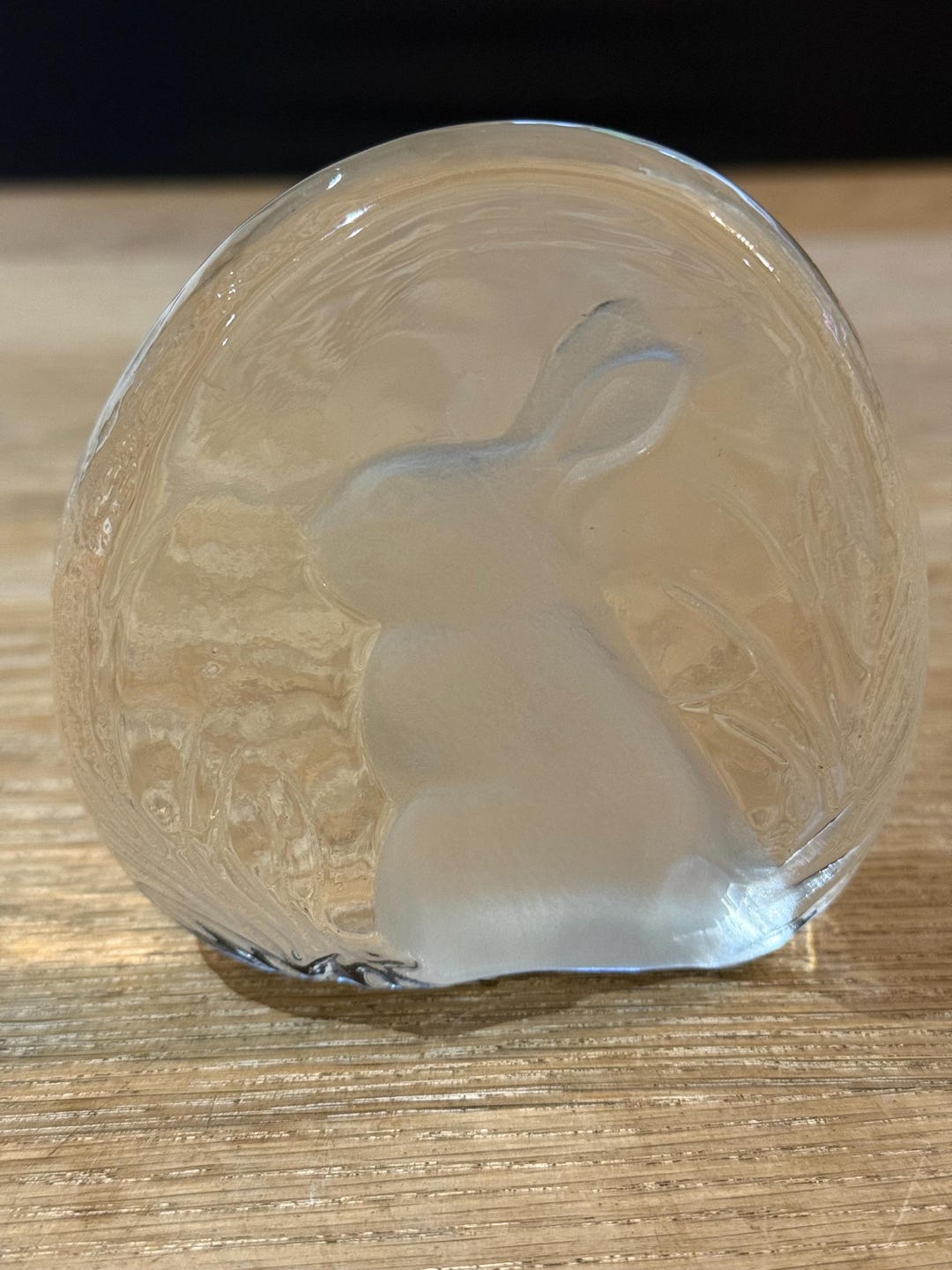 Sweet Vintage 24% Lead Crystal Paperweight by Zajecar in Yugoslavia ...