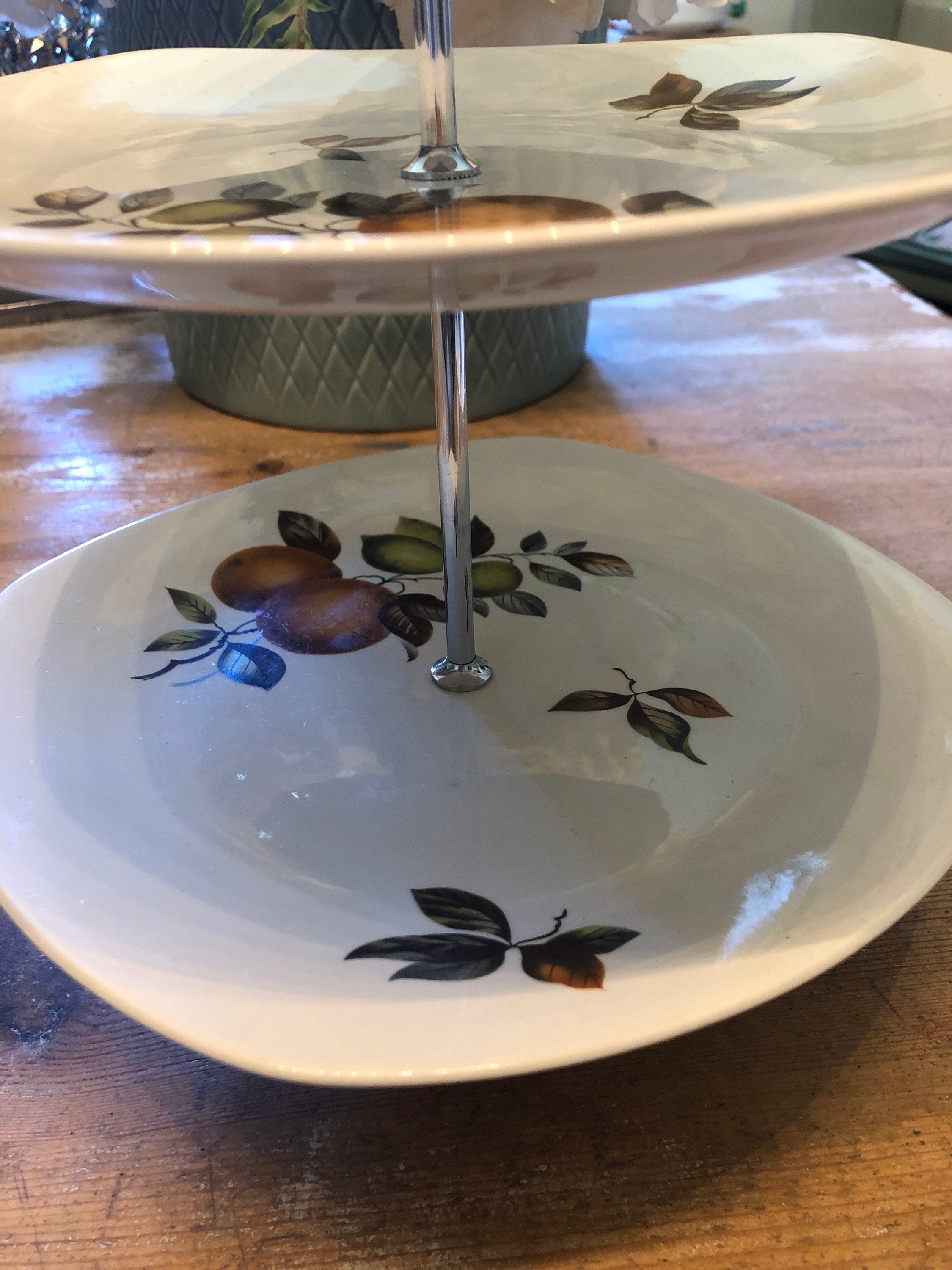 Midwinter Style Craft 3 Tier Cake Stand With Orange and Lime - Etsy