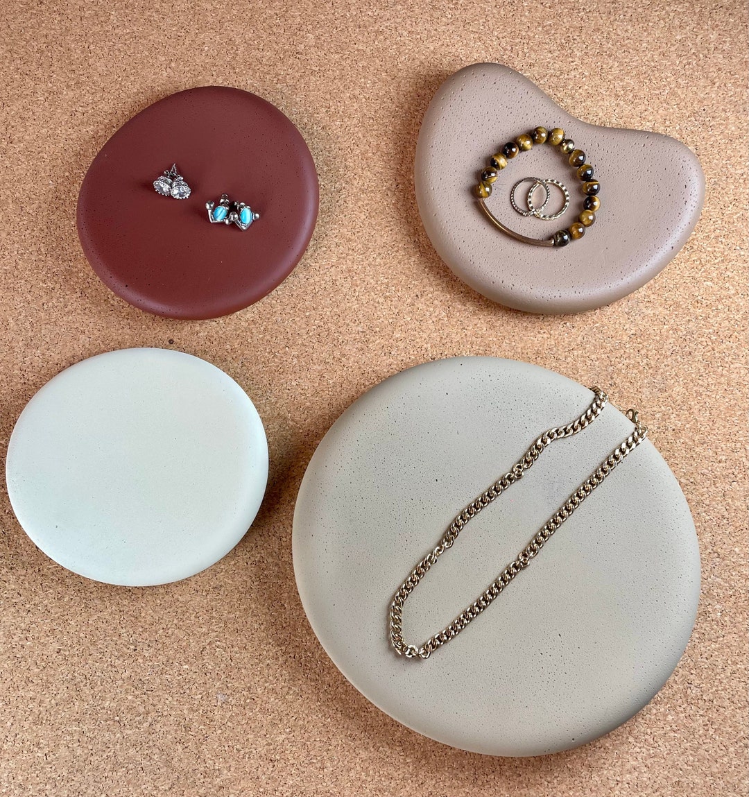 Irregular Shape Concrete Tray, Unique Tray, Asymmetric Tray - Etsy