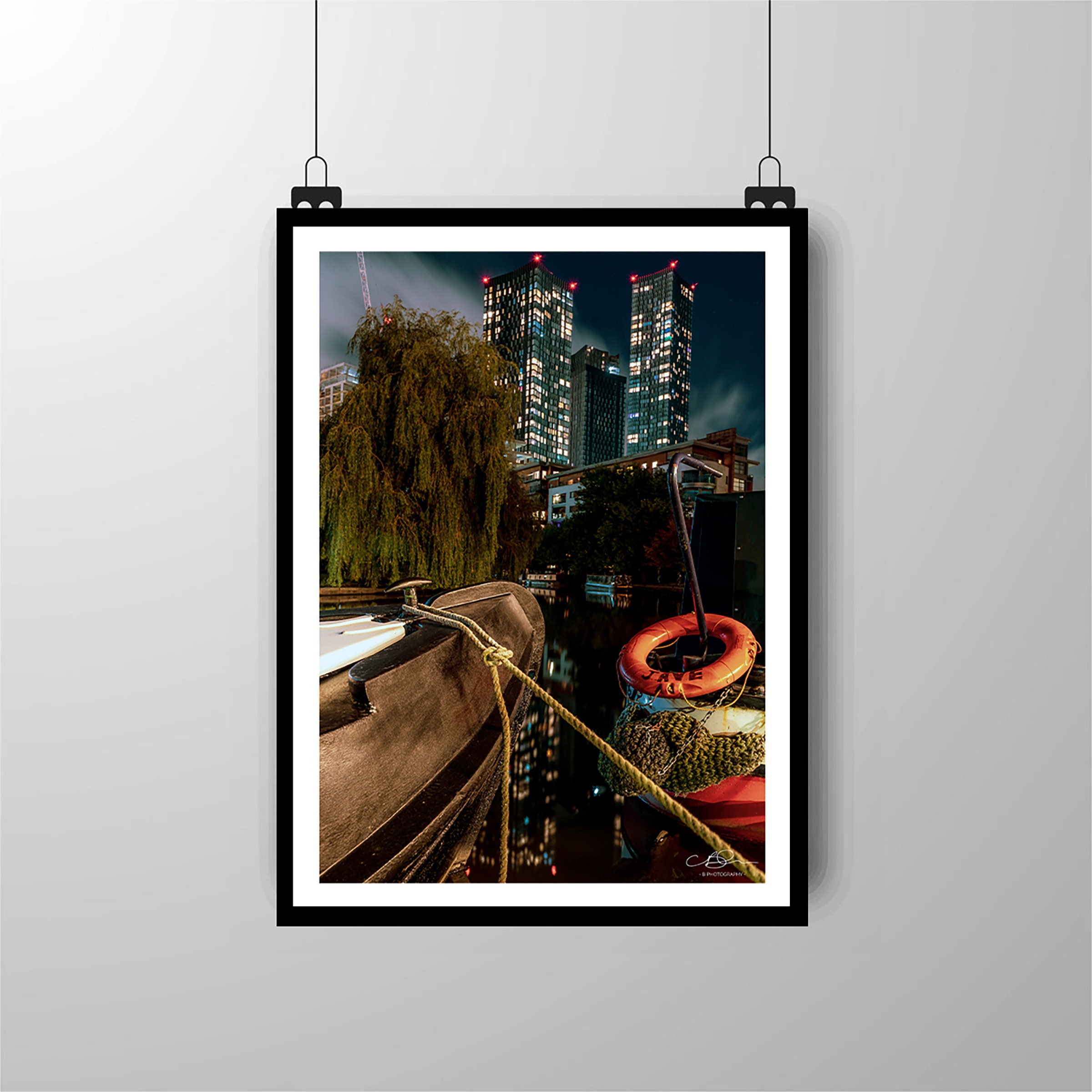 Castlefield Nights Print Manchester Print MCR Print - Etsy UK