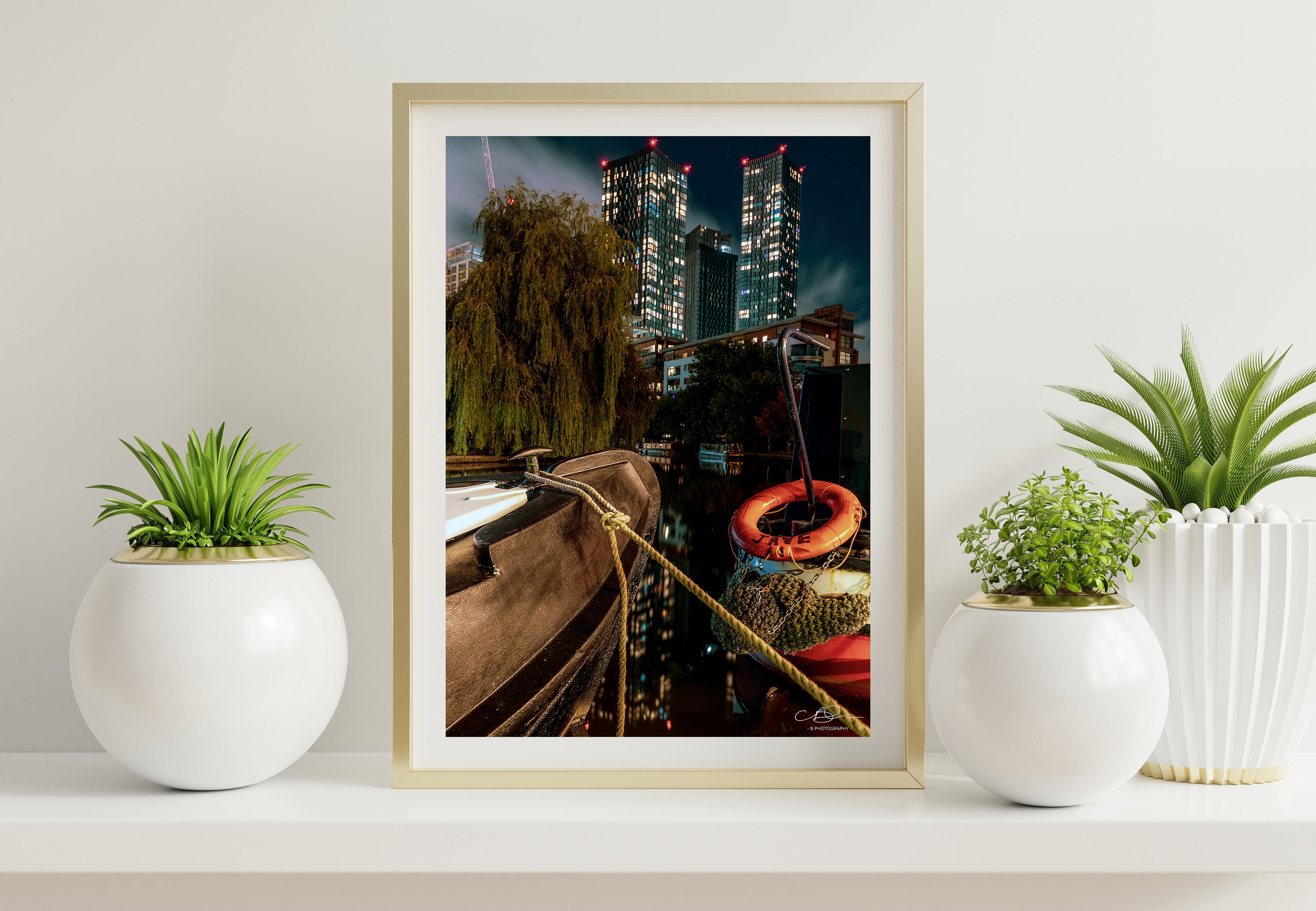 Castlefield Nights Print Manchester Print MCR Print - Etsy UK