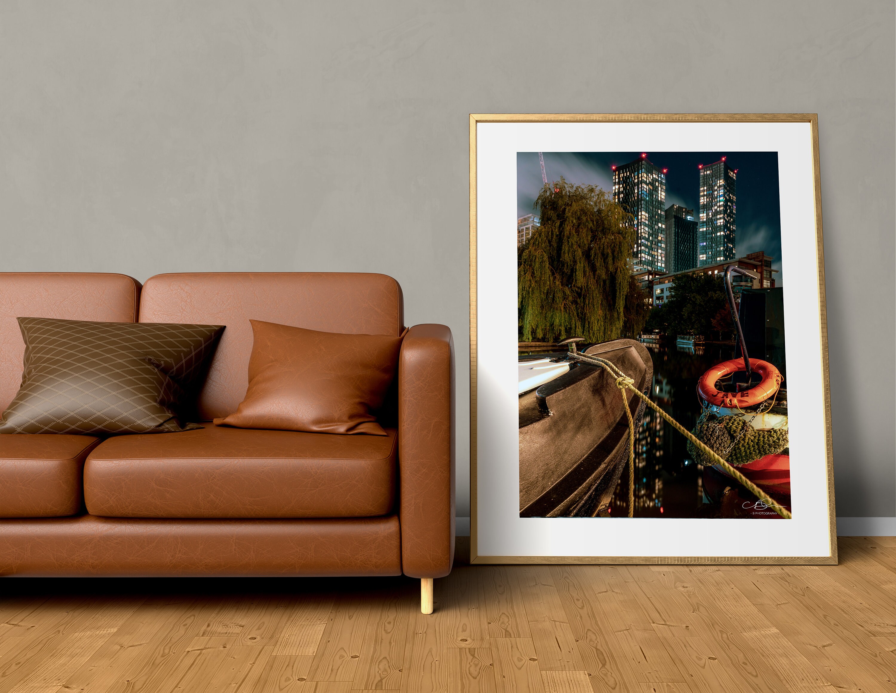 Castlefield Nights Print Manchester Print MCR Print - Etsy UK