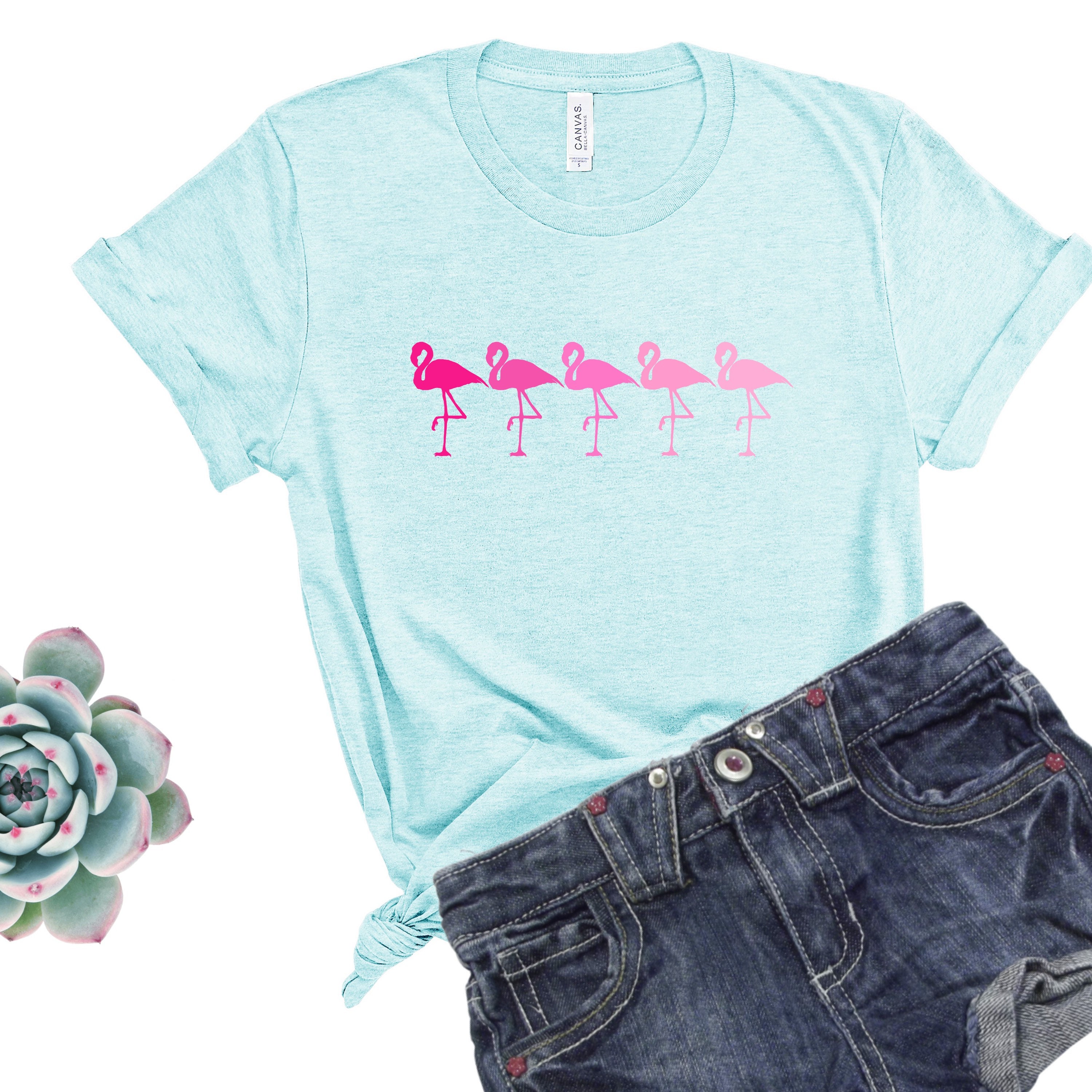 Flamingo Shirt Flamingo Lover Flamingos Flamingo Graphic | Etsy