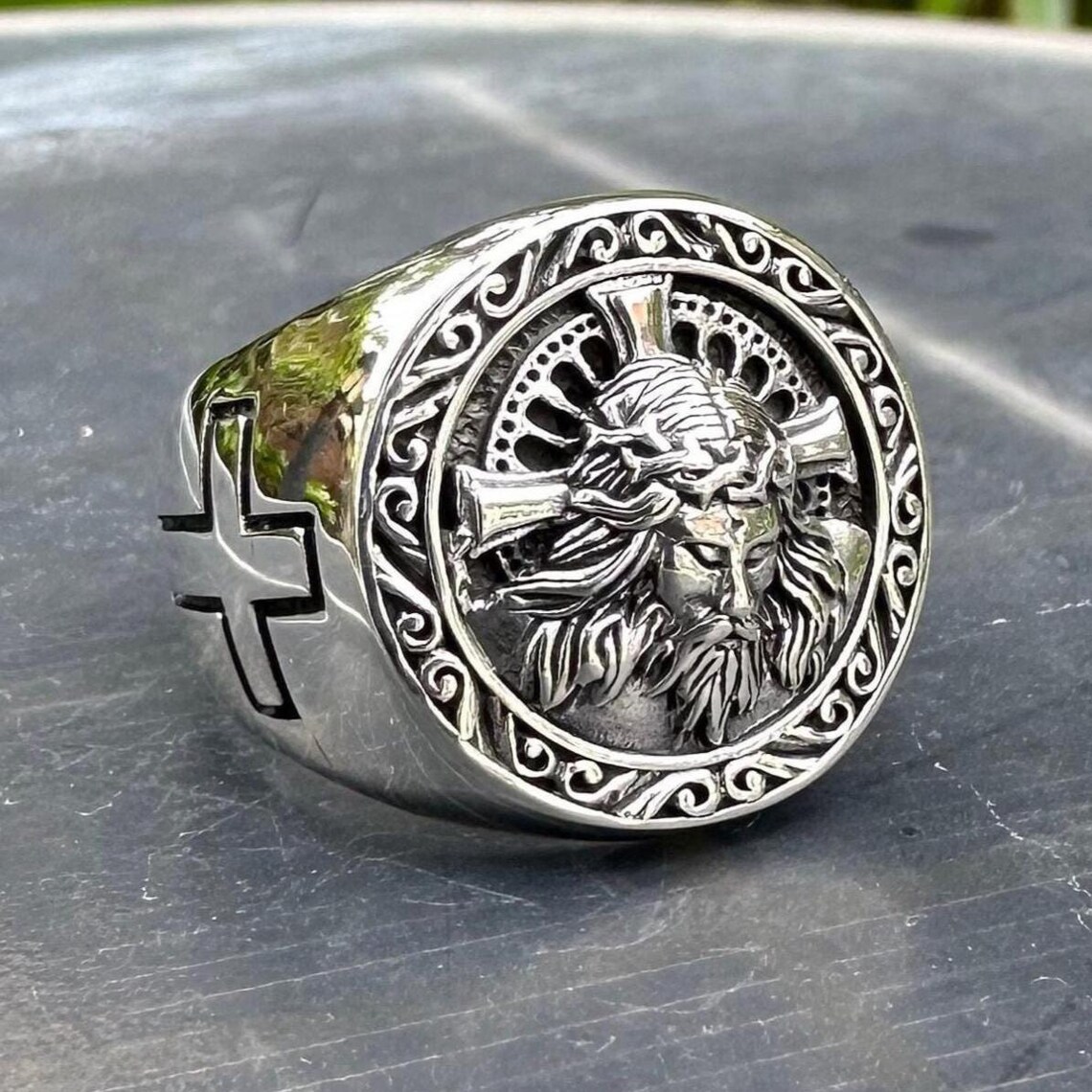 Handcrafted 925 Sterling Silver Jesus Christ YHWH Yahweh Hebrew Jewish ...