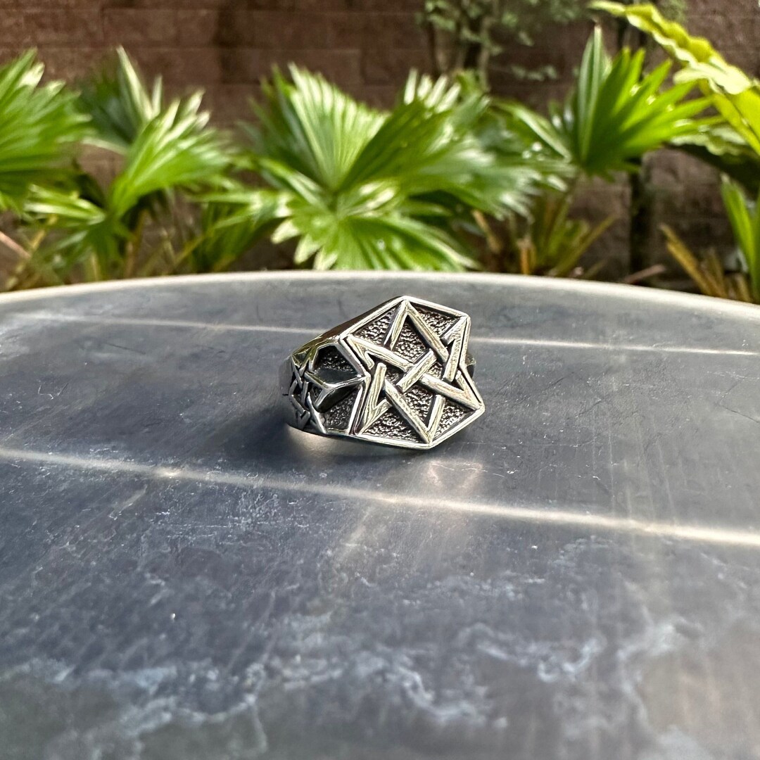Handcrafted Unicursal Hexagram Aquarian Star Spiritual Symbol Magic ...
