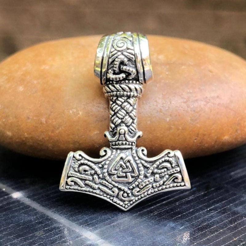 Viking Sterling Hammer - Etsy