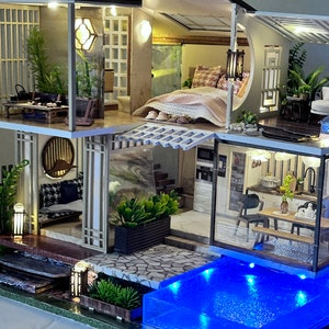 Swim in Solitude Miniature Fully Assembled - Etsy