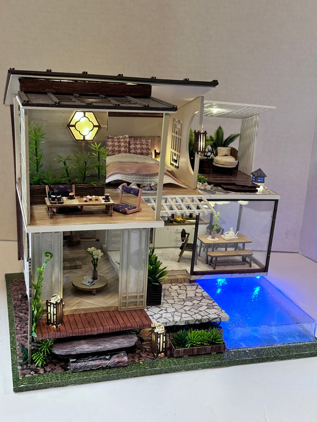 Swim in Solitude Miniature Fully Assembled - Etsy