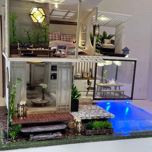 Swim in Solitude Miniature Fully Assembled - Etsy