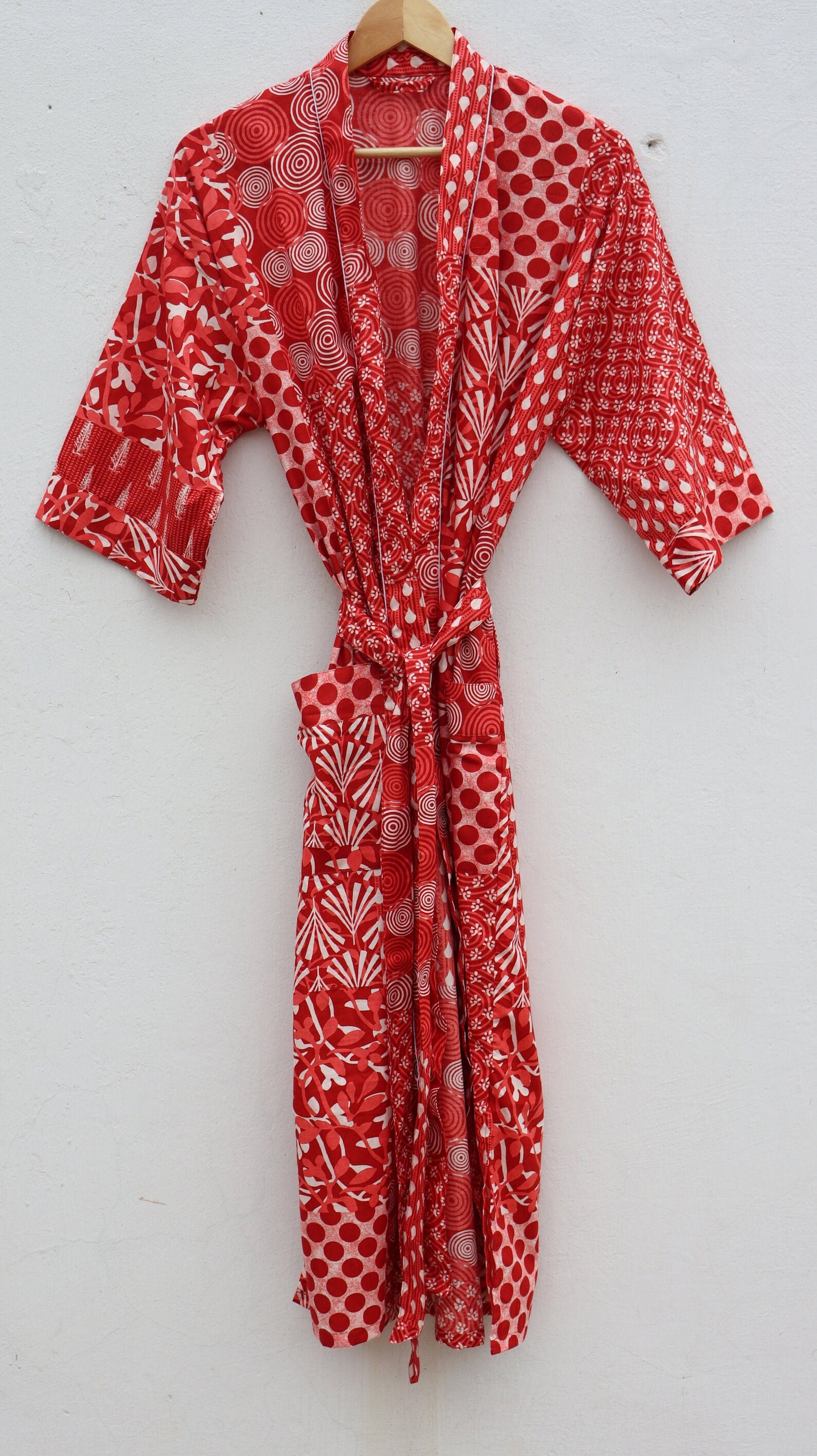 Patchwork robes bridesmaid kimono robe floral kimono | Etsy