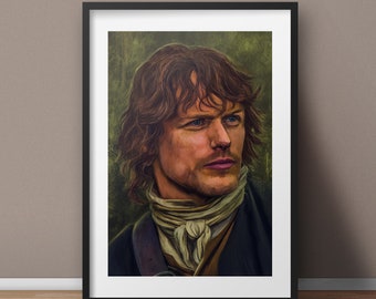 Outlander Jamie Poster - Etsy