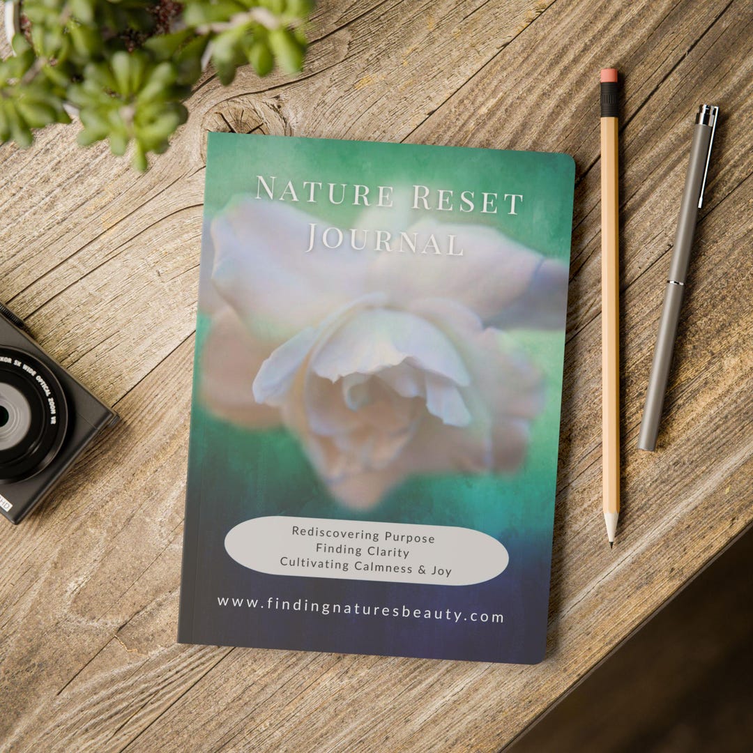 Nature Reset Journal Floral | Mindfulness Journal, Self-care Notepad ...