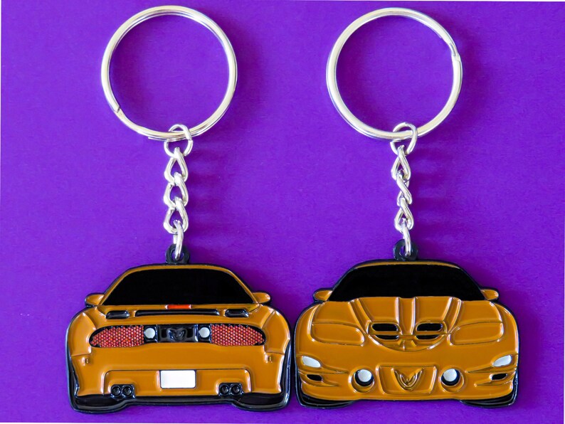 Pontiac Trans Am WS6 Keychain Double-sided 1998-2002 Firebird - Etsy