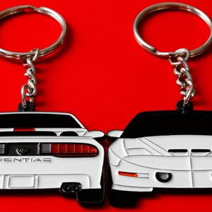 Pontiac Trans Am WS6 Keychain: Double-sided Firebird Accessory - Etsy