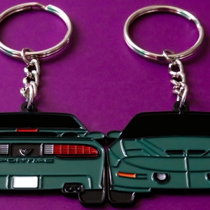 Pontiac Trans Am WS6 Keychain Double-sided GREEN 1993-1997 Firebird ...