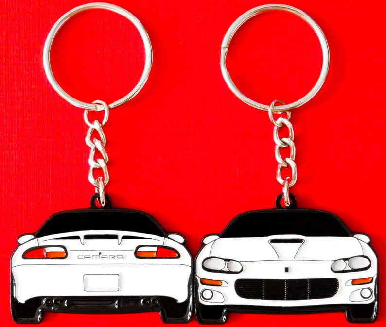 Keychain for Chevy Camaro 4th Gen Double-sided 1998-2002 - Etsy