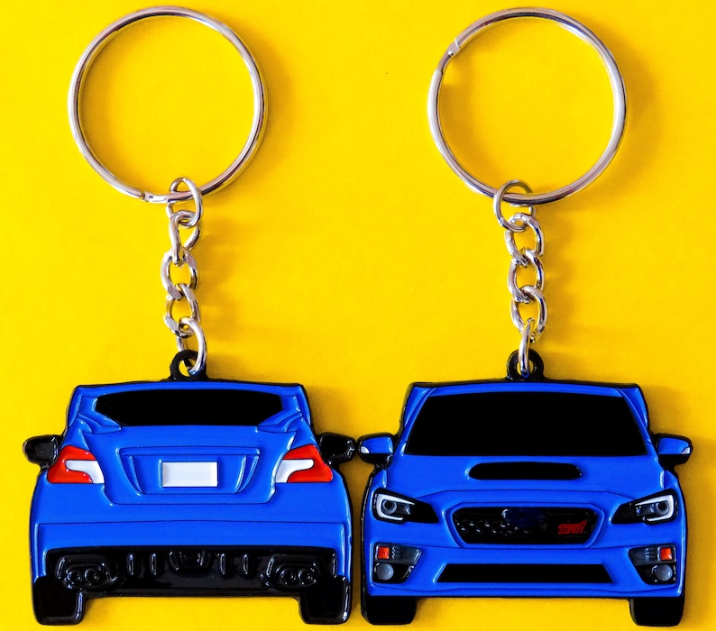 Keychain for Subaru WRX Sti Enamel Double-sided JDM Evo Eye - Etsy