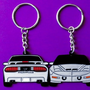 Pontiac Trans Am WS6 Keychain: Double-sided Firebird Key Ring - Etsy