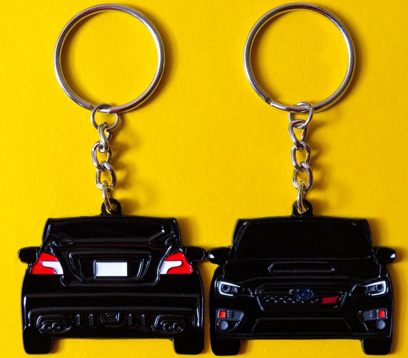 Keychain for Subaru WRX Sti Enamel Double-sided JDM Evo Eye - Etsy