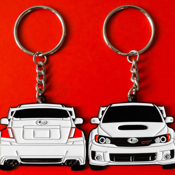 White Wrx Keychain - Etsy