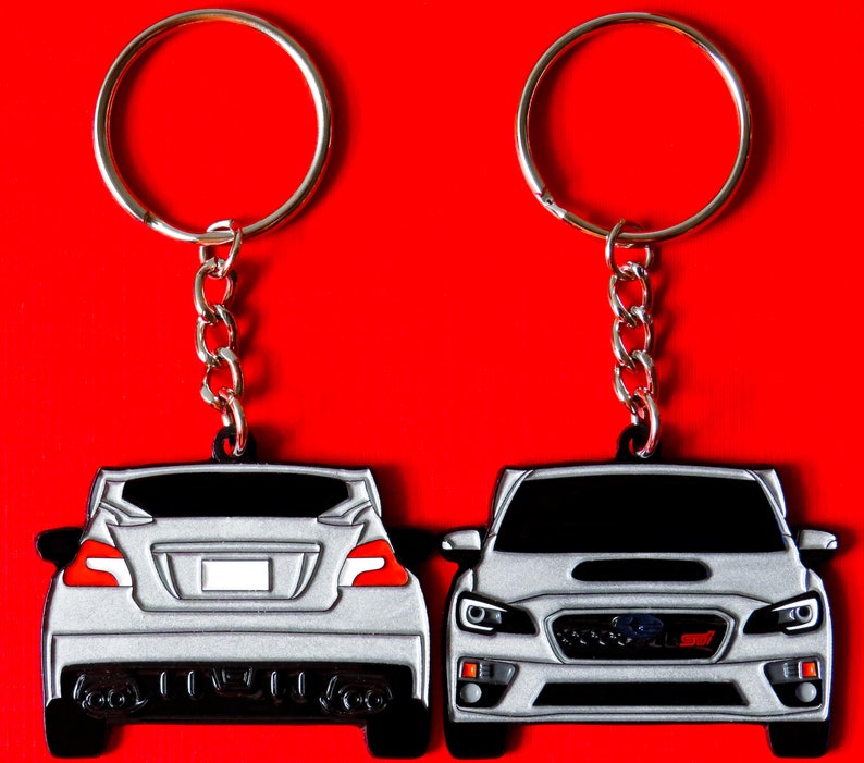 Keychain for Subaru WRX Sti Enamel Double-sided JDM Evo Eye - Etsy