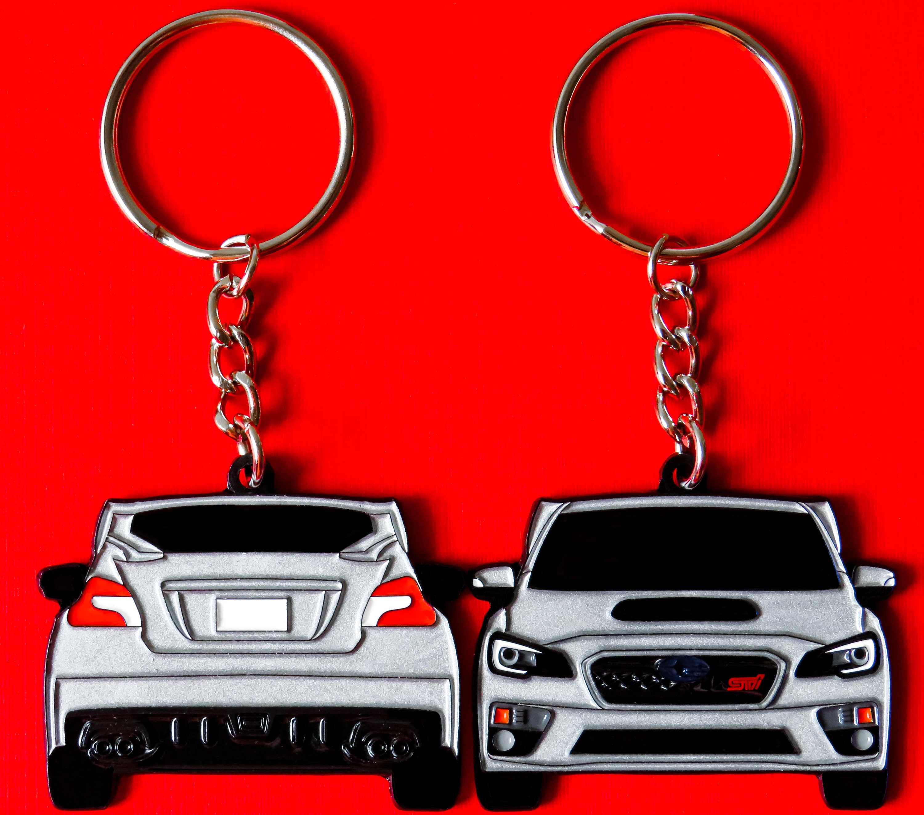 Keychain for Subaru WRX Sti Enamel Double-sided JDM Evo Eye - Etsy ...