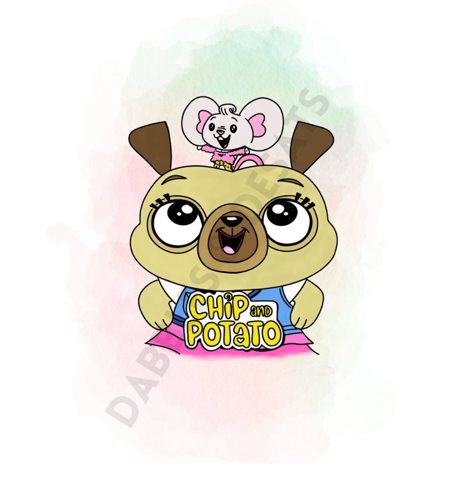 CHIP and POTATO PNG Image Digital Download Tshirt Sublimation - Etsy