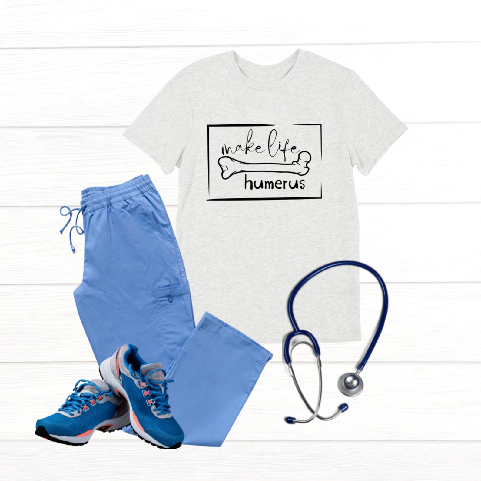 Make Life Humerus SVG PNG Cut File Image Graphic Nurse Medical - Etsy