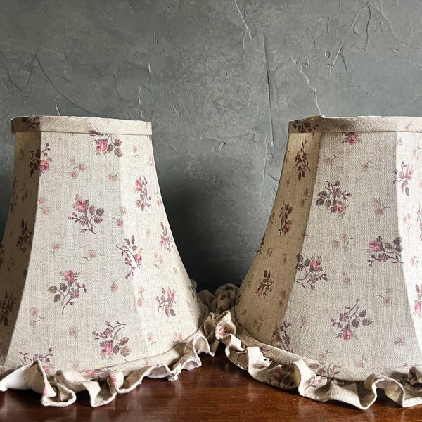 Vintage Lamp Shade - Etsy