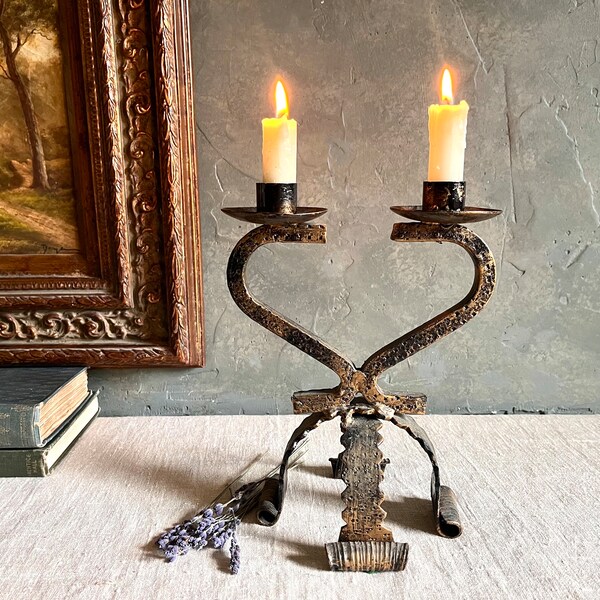 Rustic Candelabra - Etsy