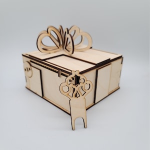 GEAR GIFT BOX Svg, Gift Box, Birthday Present, Pdf, Eps, Dxf - Etsy