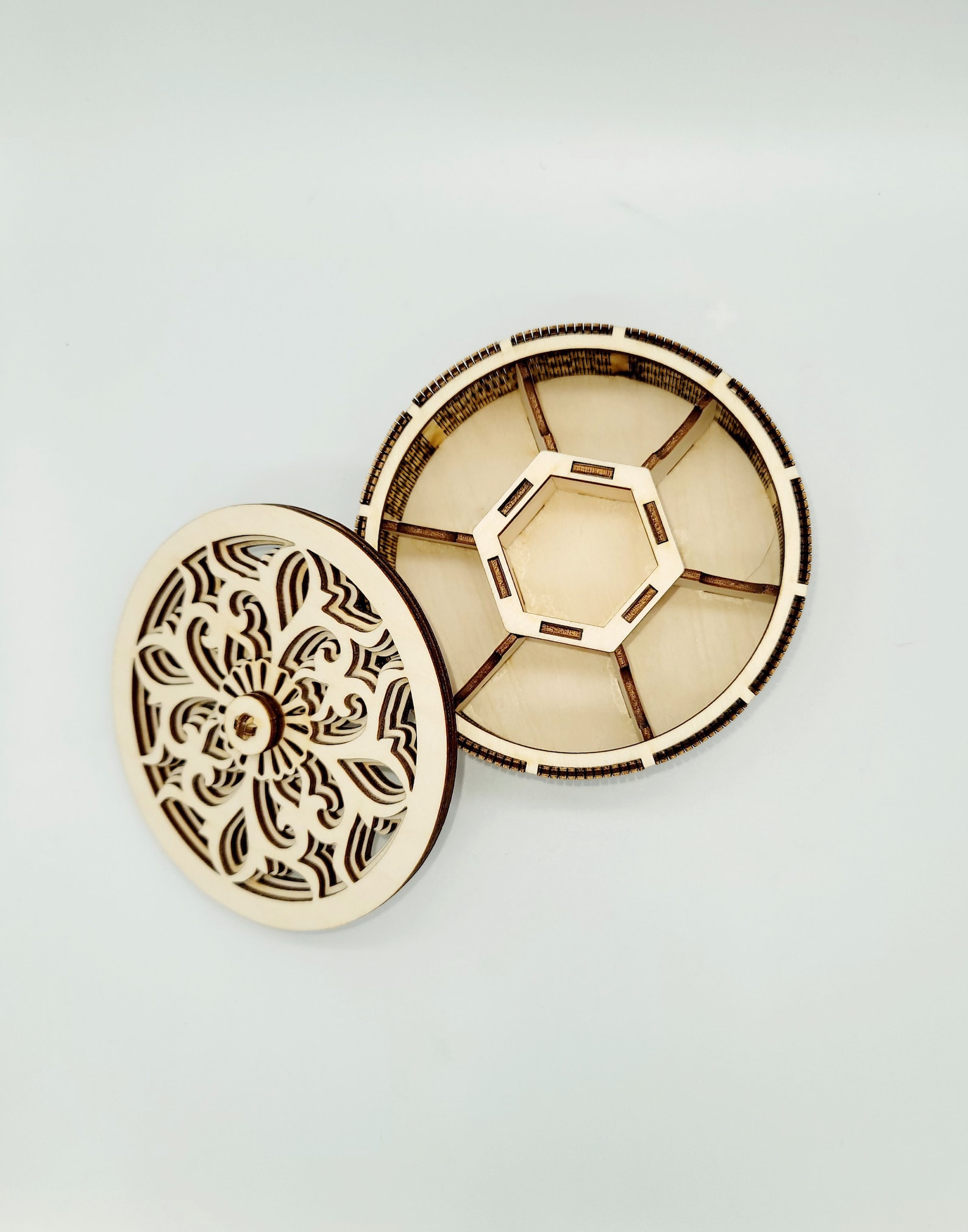 MANDALA JEWLERY BOX Laser Cut Plans Svg Pdf Dxfeps - Etsy