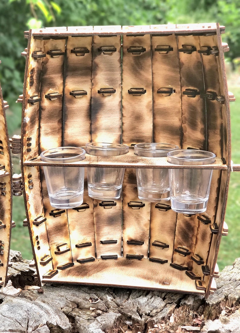 WHISKEY BARREL MINI Bar Design, Glowforge Ready Svg, Pdf, Dxf, Eps, - Etsy