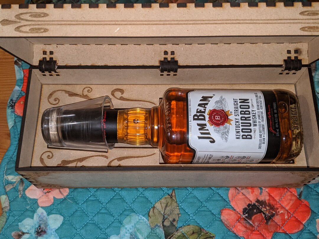 BOURBON BOX FILE - Bourbon Box Svg - Shot Glass Holder - Svg for Gifts ...