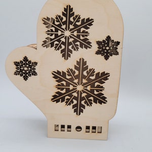 MITTEN BOX SVG, Winter Decorations, Laser Cut, Instant Download, Pdf - Etsy
